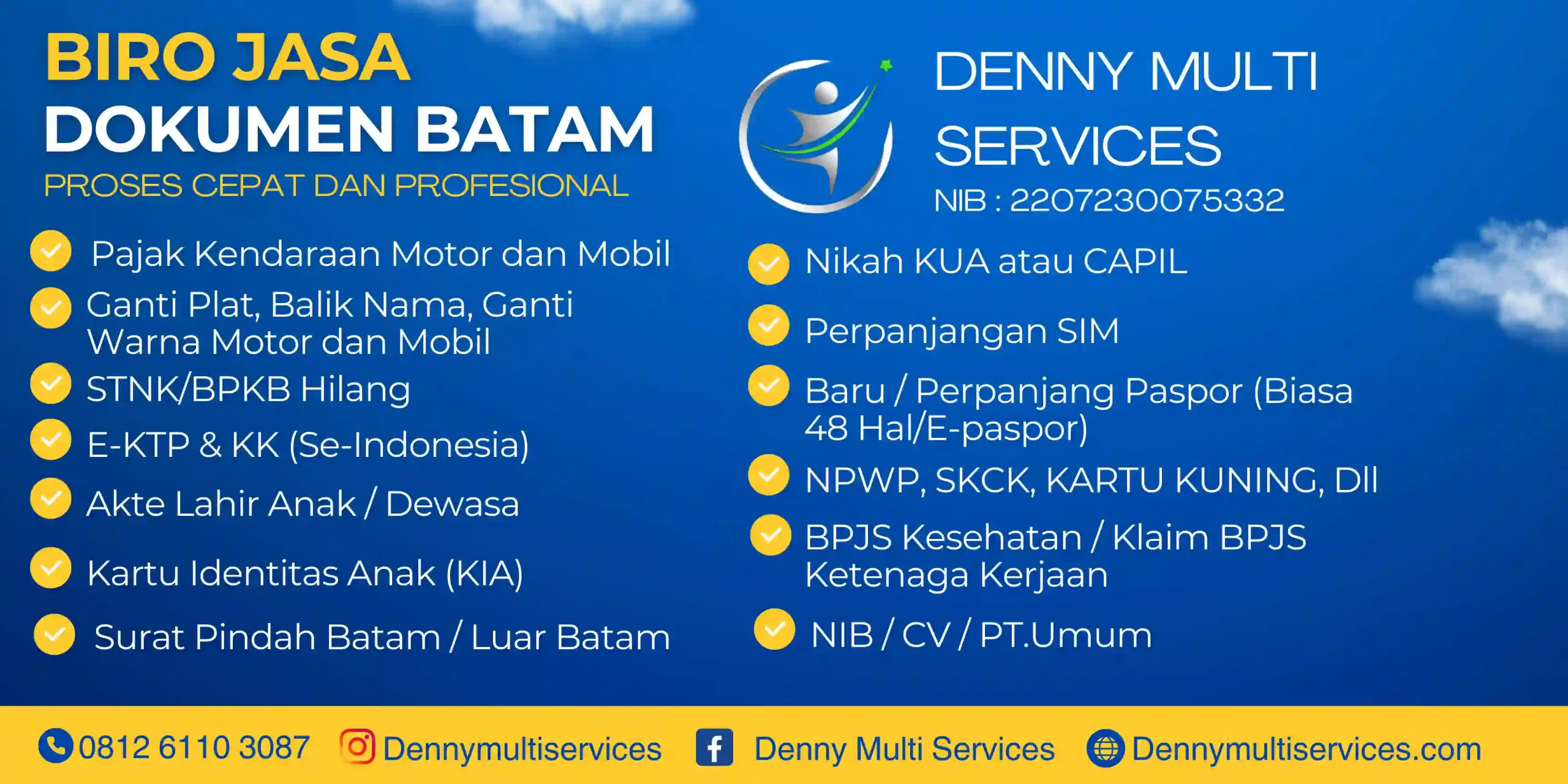 BIRO JASA DOKUMEN BATAM RESMI - Denny Multi Services